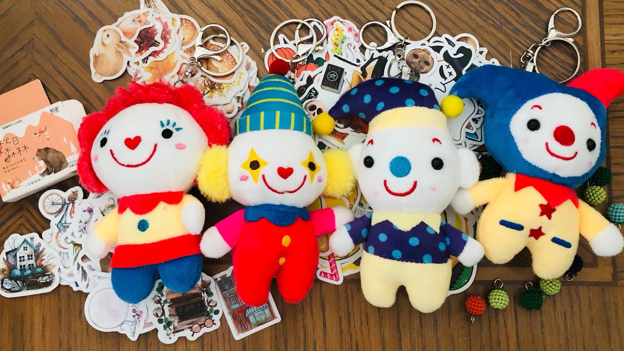 TEMU HAUL - Clowns, Stickers and Charms - YouTube