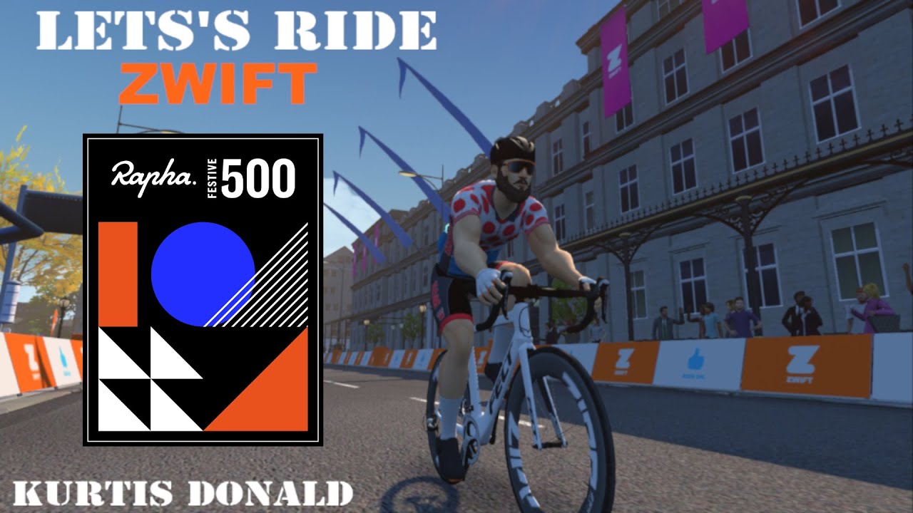 Zwift Let's Ride - Rapha 500 - YouTube