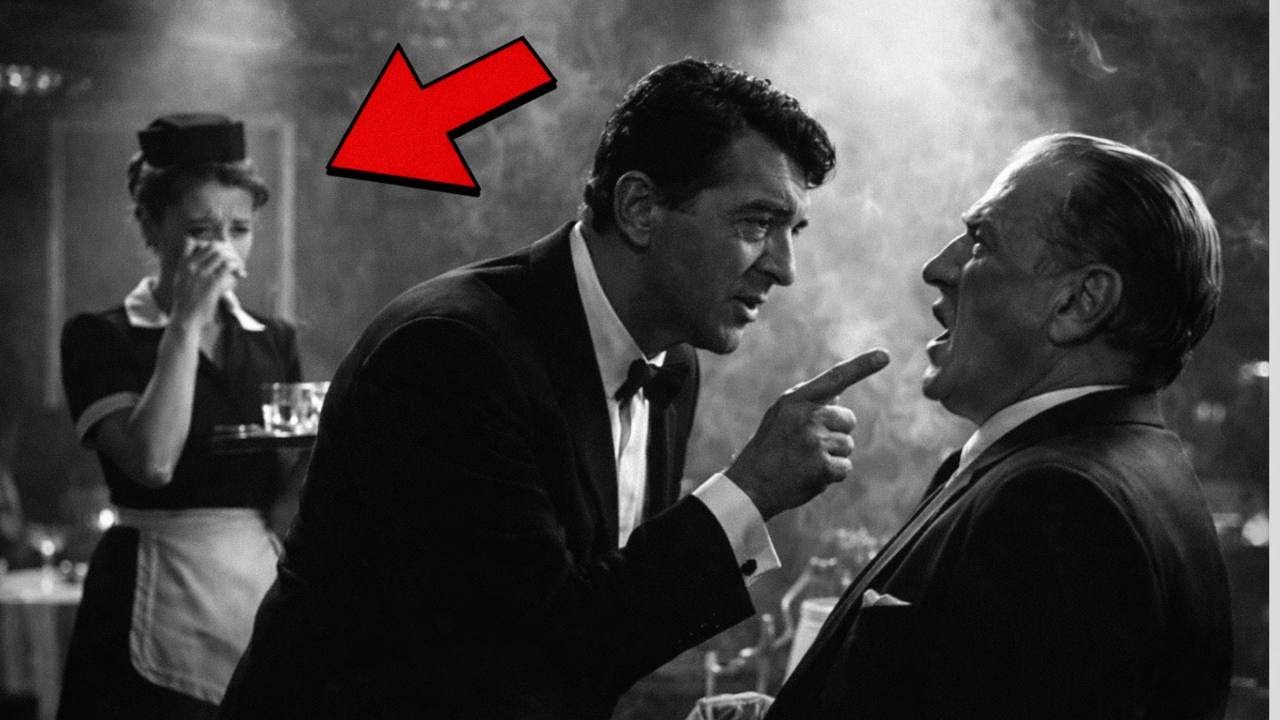 Dean Martin STOPPED his show for a crying waitress - what he whispered ...