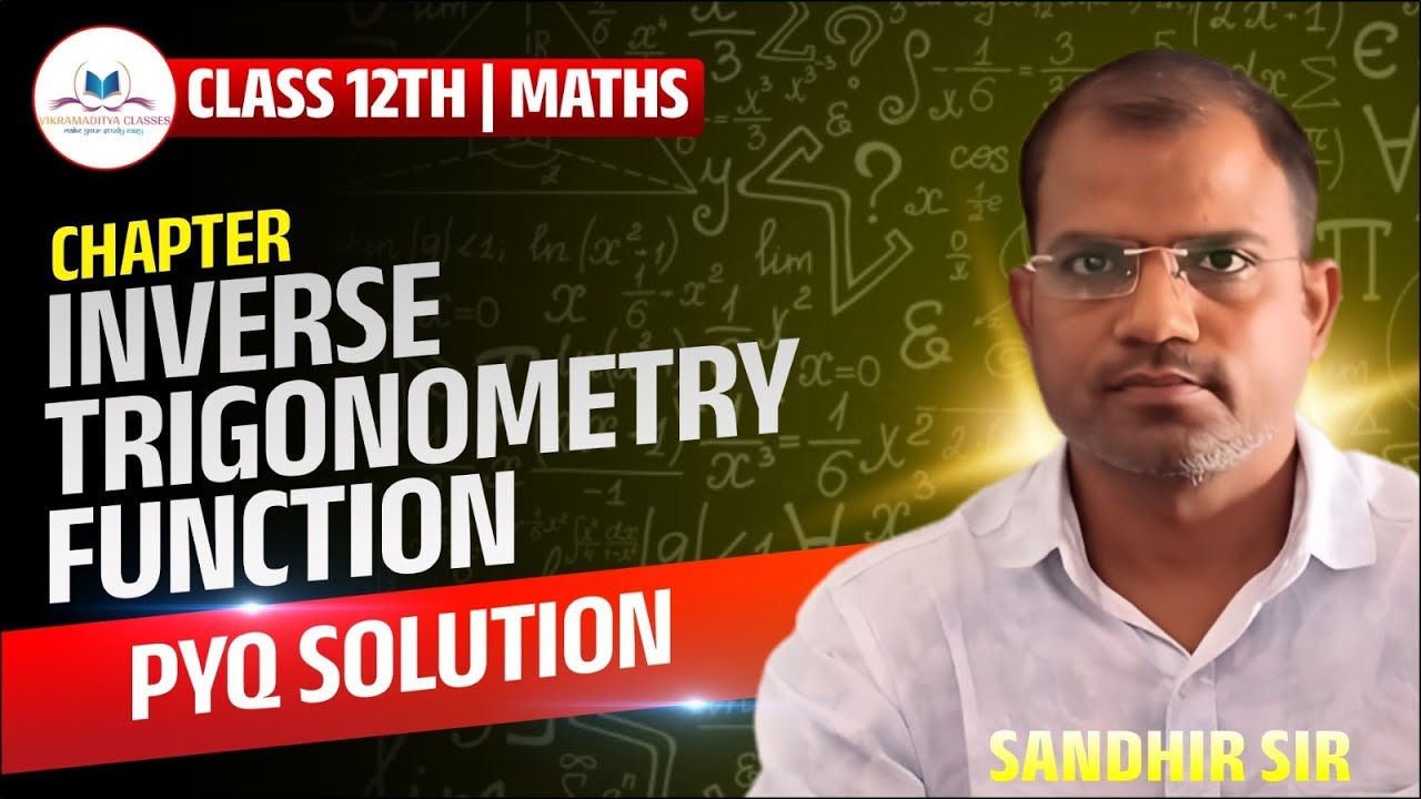 Inverse Trigonometry Function|PYQ Solution| Class 12 - YouTube