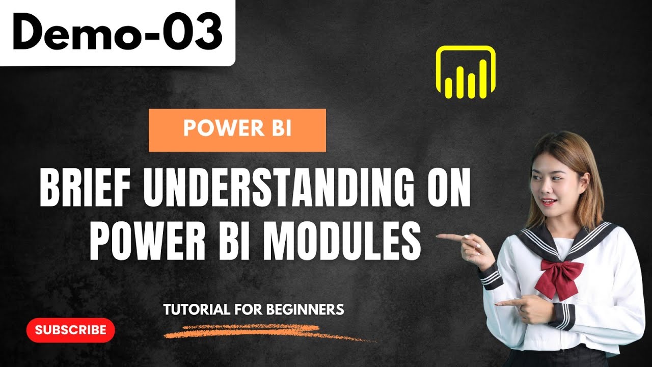 Power BI Demo 03 | Understanding Power BI Modules | Beginner's Tutorial ...