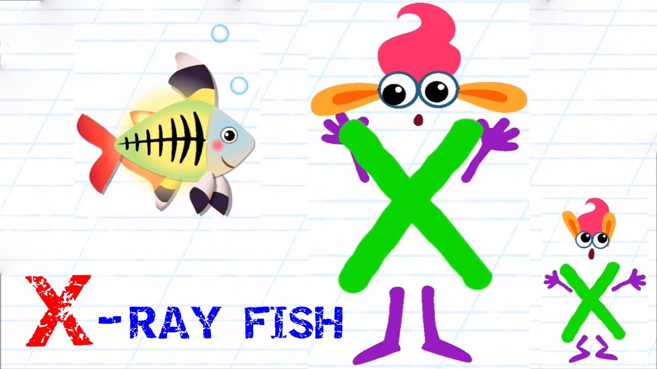 Letter X | ABC Alphabet Song and Game | X for X-ray Fish | Bini Super ...