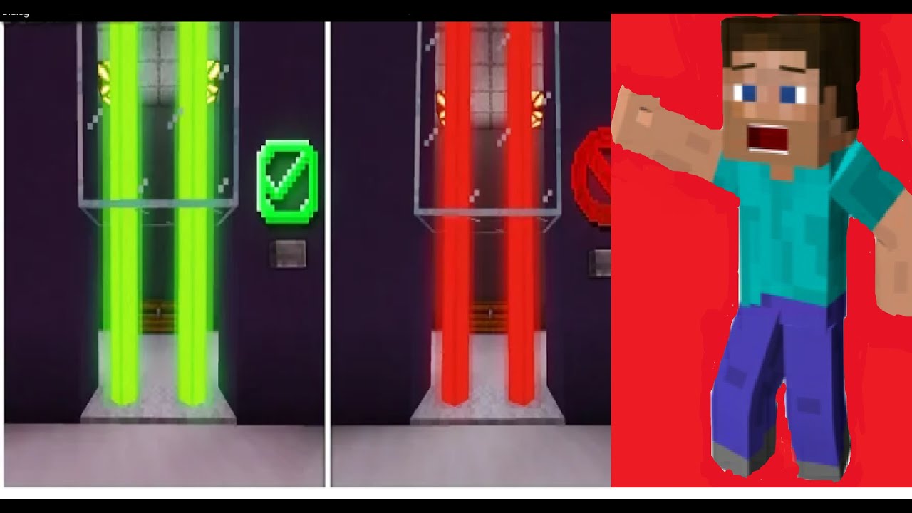How to make a beacon door in minecraft. - YouTube