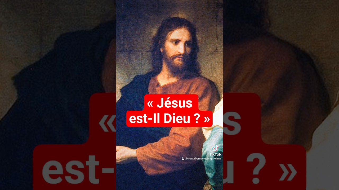 🤔 « Jésus est-Il Dieu ? » Une conférence-débat d'arguments solides et ...