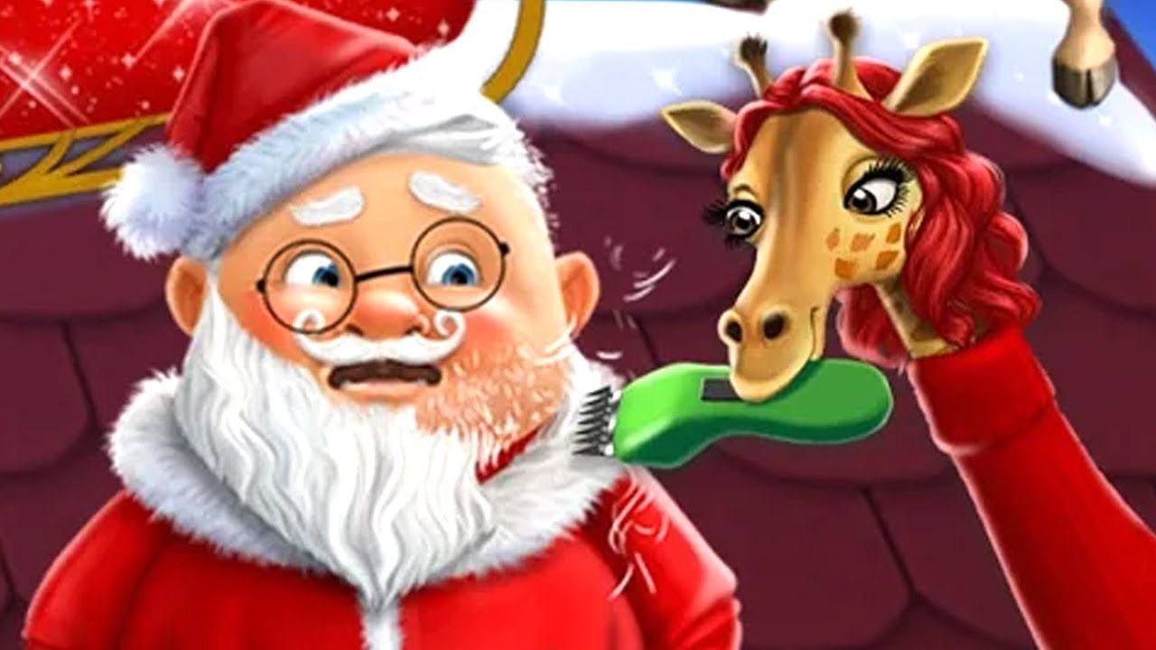 Fun Animals Care & Santa Makeover - Christmas Animal Hair Salon 2 ...