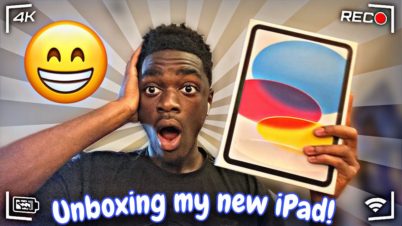 UNBOXING VIDEO IPAD 10TH GEN & MORE WITH | LIFE WITH JAMARION! - YouTube
