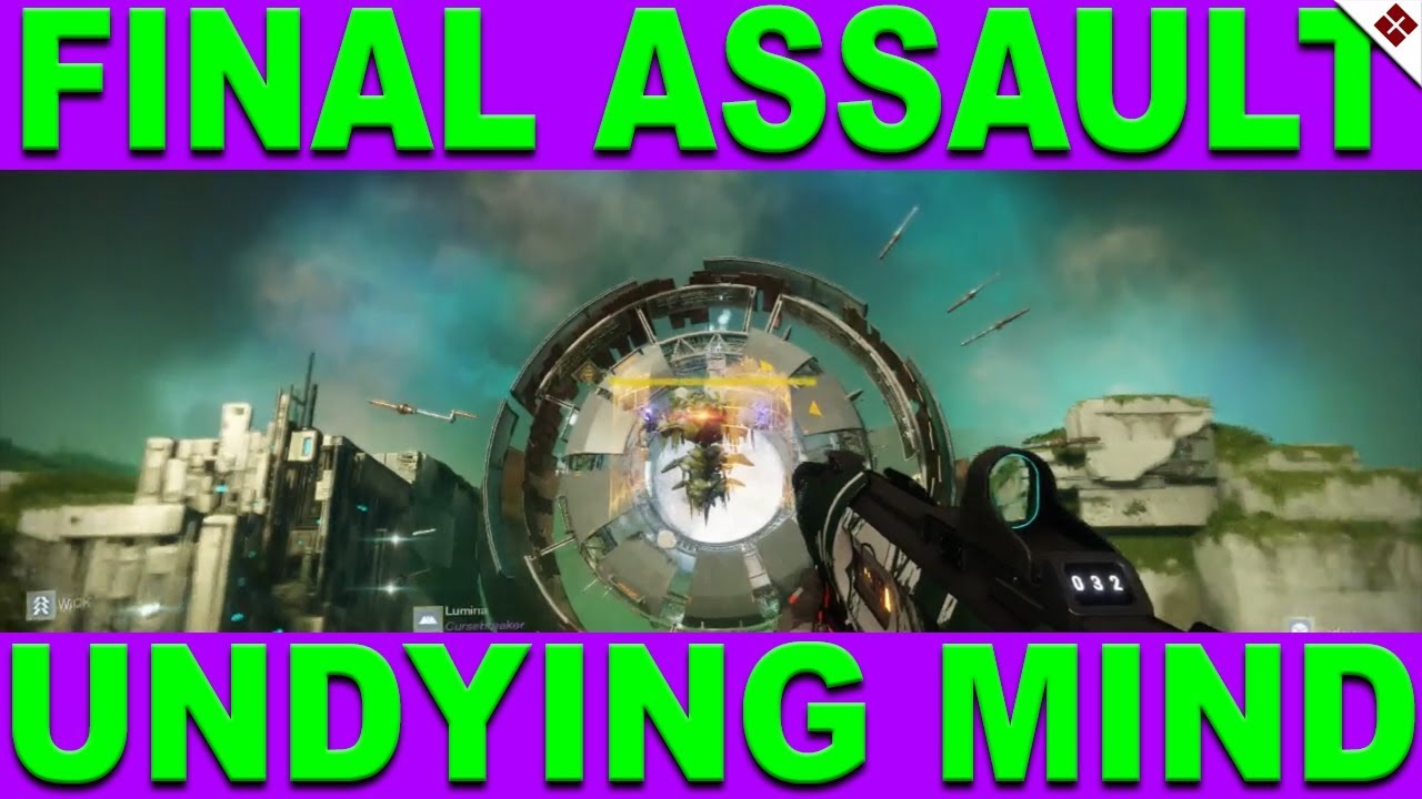 Destiny 2 Killing the Undying Mind in Vex Offensive Final Assault - YouTube