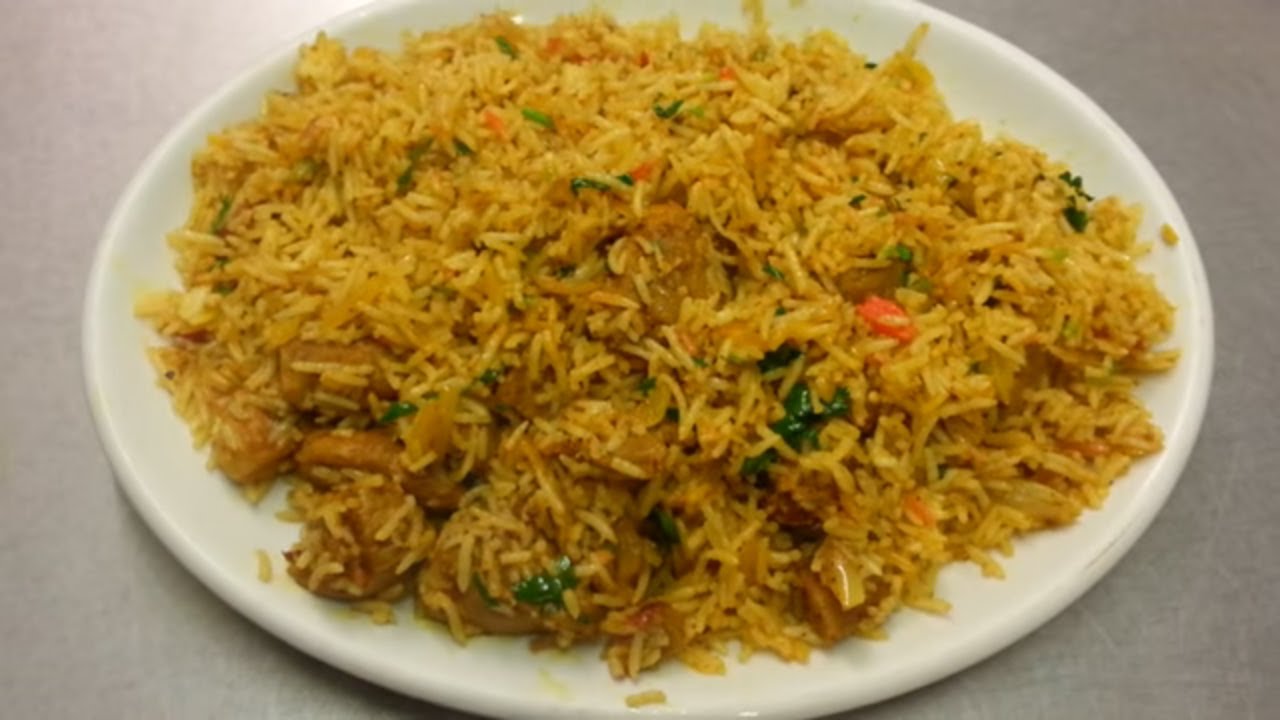 Chicken Biryani - Indian Cooking - Indian Restaurant Cooking - Pabda20 ...
