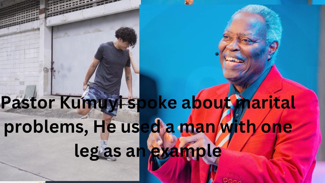 Pastor Kumuyi spoke about marital problems He used a man with one leg ...