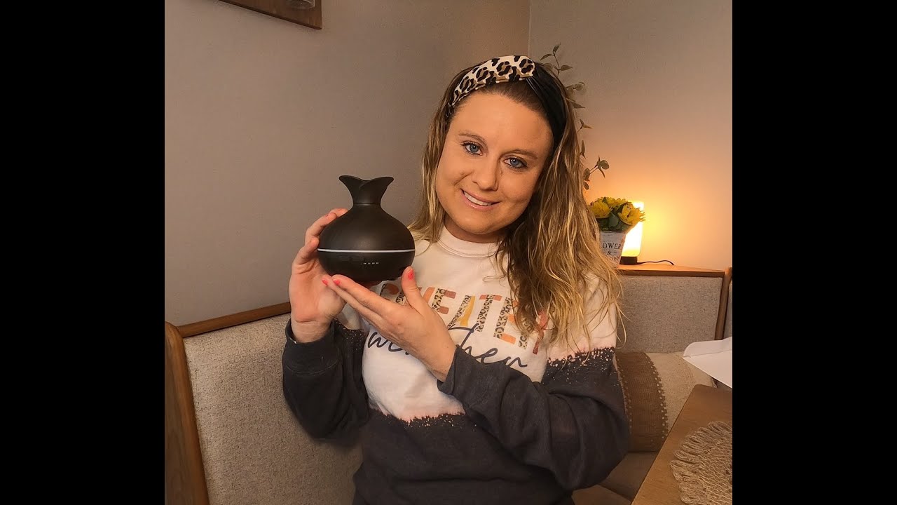 Essential Oil Diffusers for Home, 300ml Portable Small Aromatherapy Diffuser, Ultrasonic ...