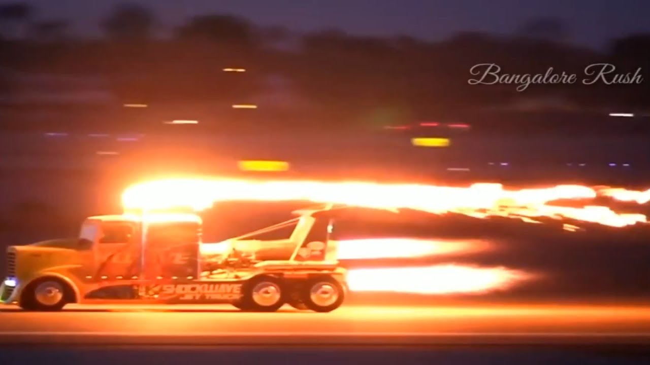 Shockwave Truck for Jet Engine - YouTube