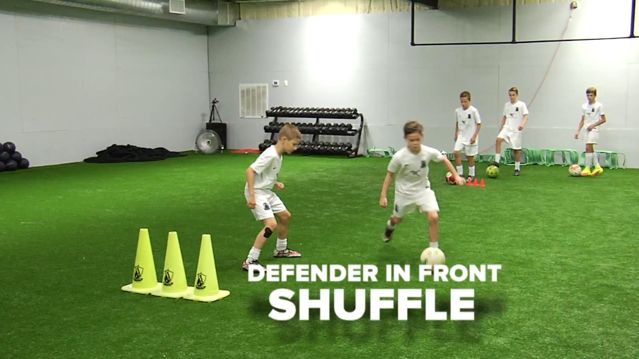 DEFENDER IN FRONT & ANGLE SHUFFLE - YouTube