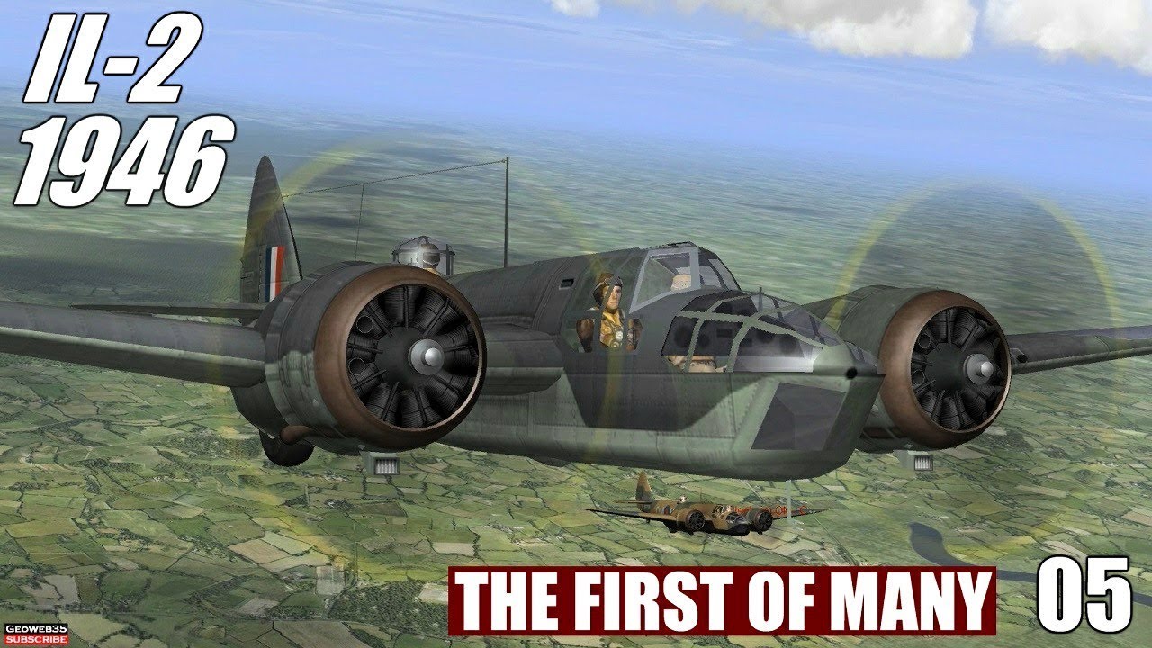 IL-2 Sturmovik 1946 BAT Mod "The first of many" Mission 05 - YouTube