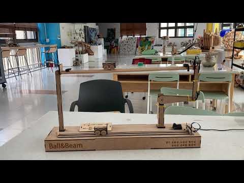 [Ball & Beam Project] Arduino PID control - YouTube