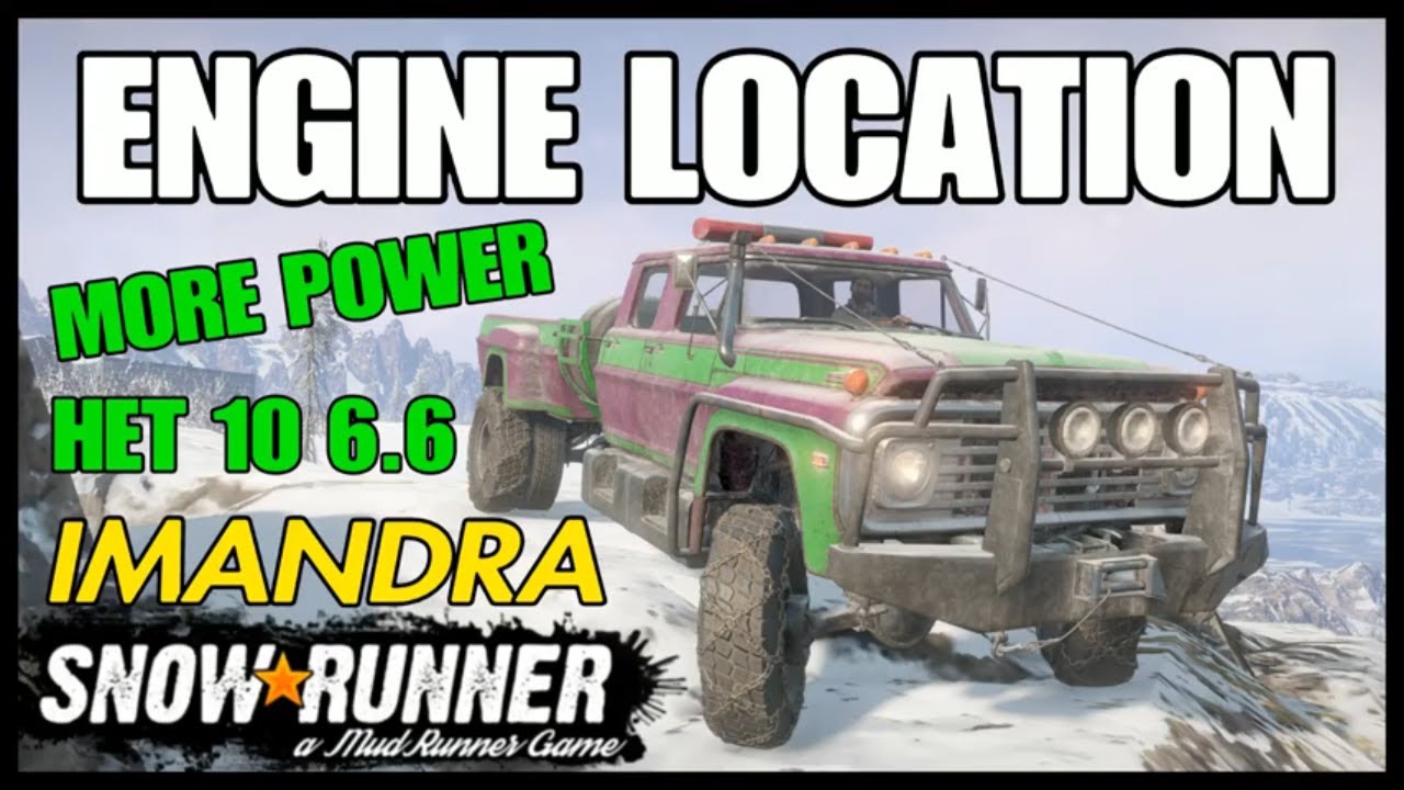 Unlock The Ultimate Power Best Engine Upgrade Ford F750 In Snowrunner ...