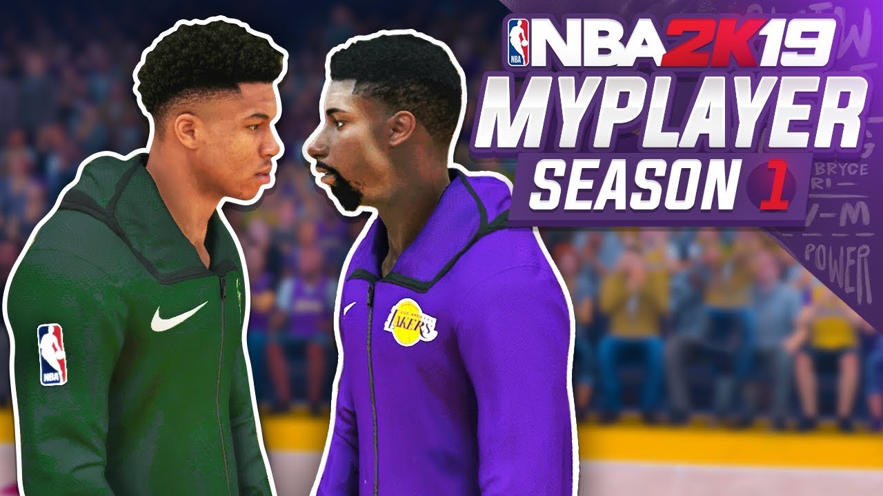 THE ULTIMATE FACE OFF WITH GIANNIS!!! TBJZLPlays NBA 2K19 MyPlayer ...