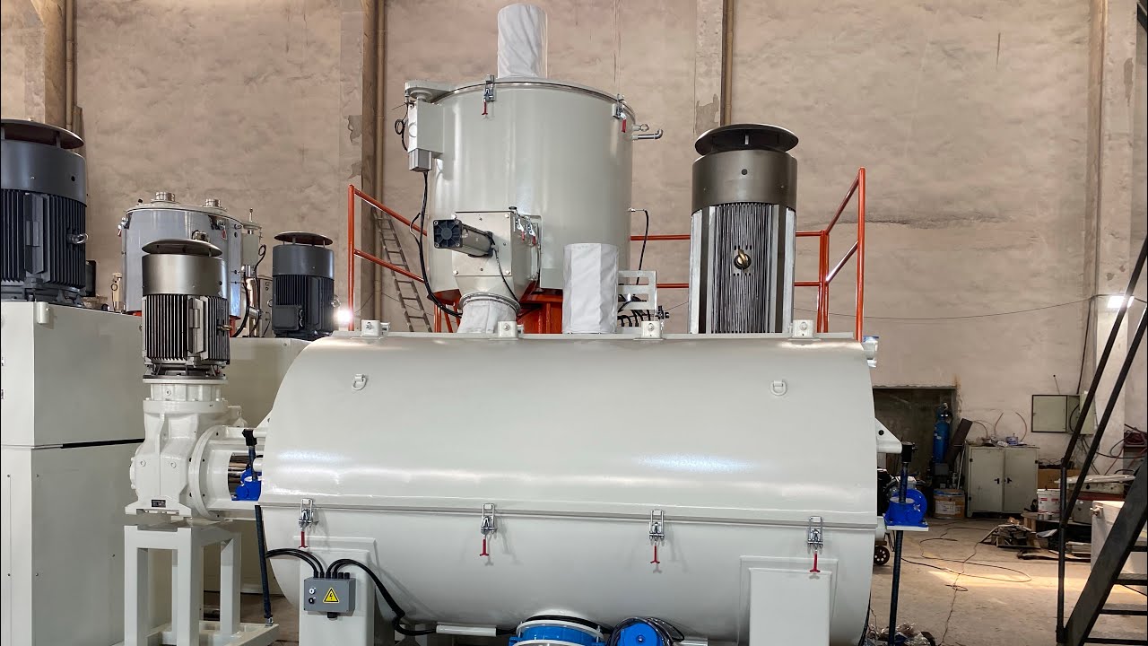 1500L Hot Mixer - YouTube