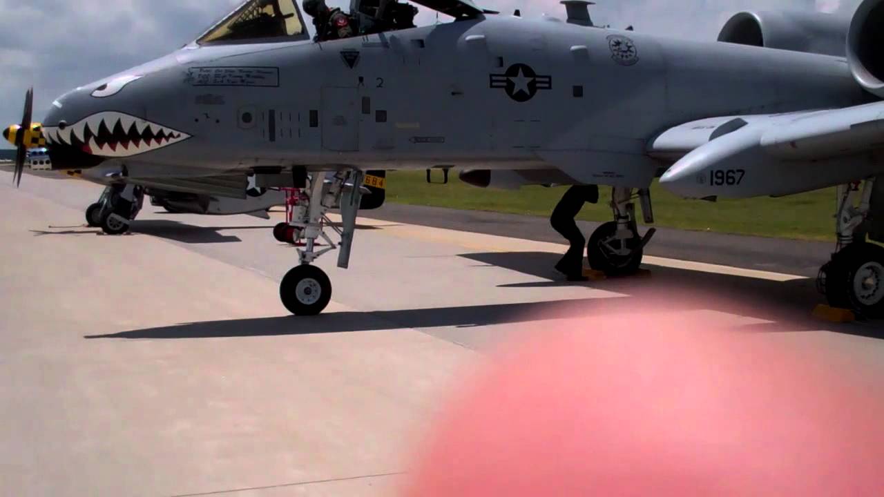 A-10 East Demonstration Team - Show Launch and Takeoff - YouTube