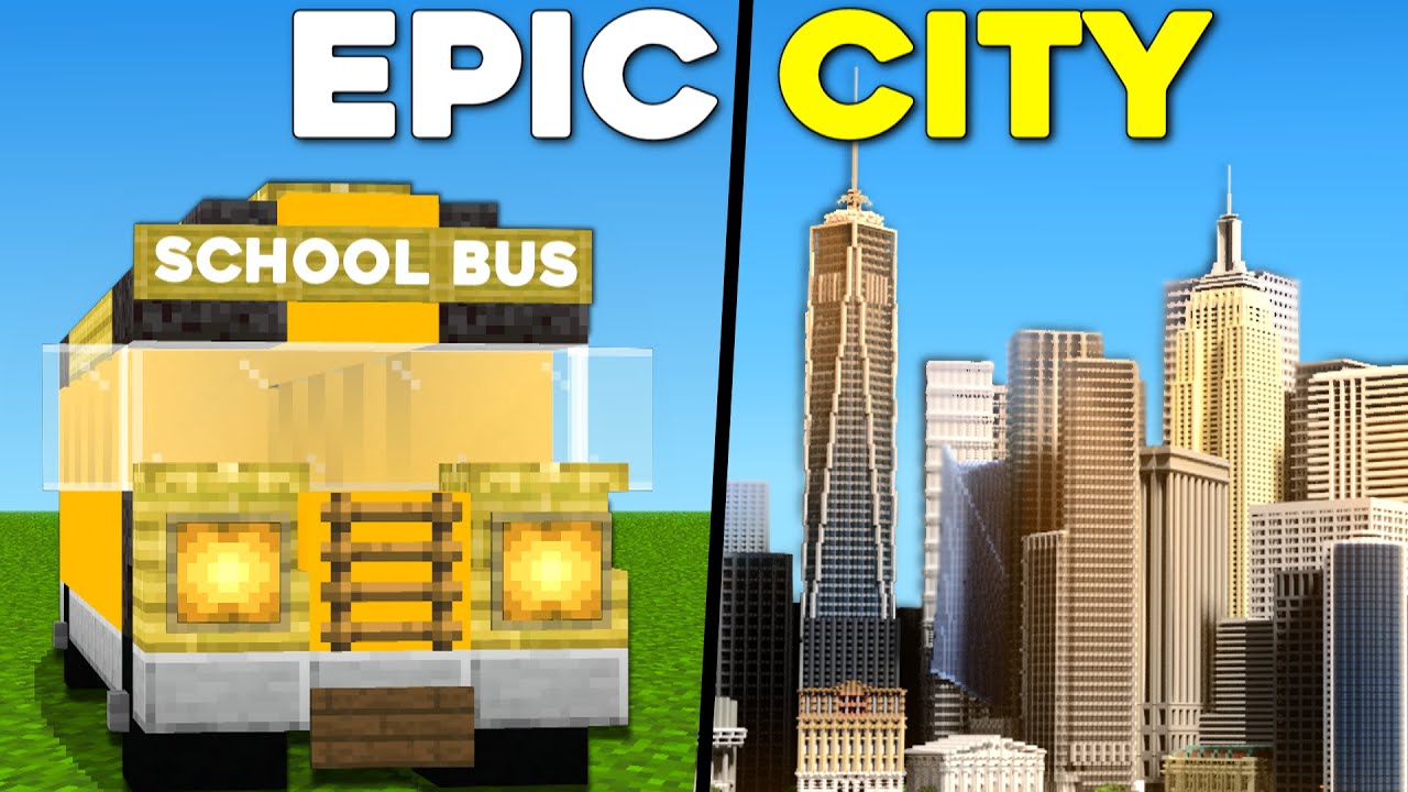 15 BEST City Build Hacks in Minecraft! - YouTube
