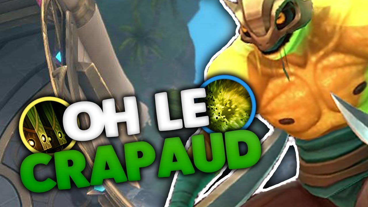 [FR] OH LE CRAPAUD- CROAK GAMEPLAY | BATTLERITE - YouTube