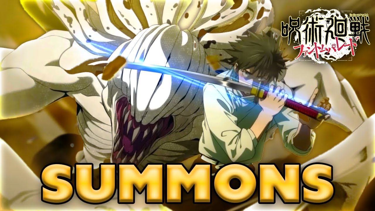 LONG AND KINDA LUCKY SUMMONS FOR YUTA OKKUTSU!!! JUJUTSU KAISEN PP ...