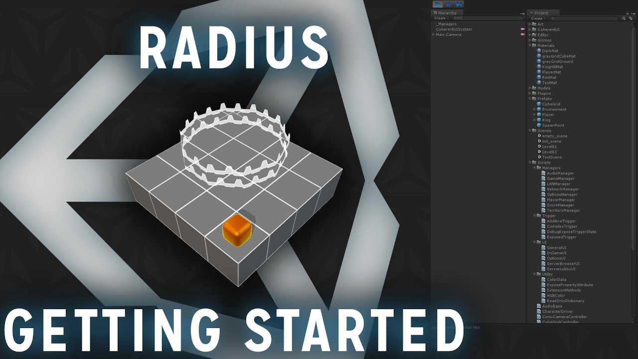 Radius: Getting Started Guide :: Unity Reference Project - YouTube