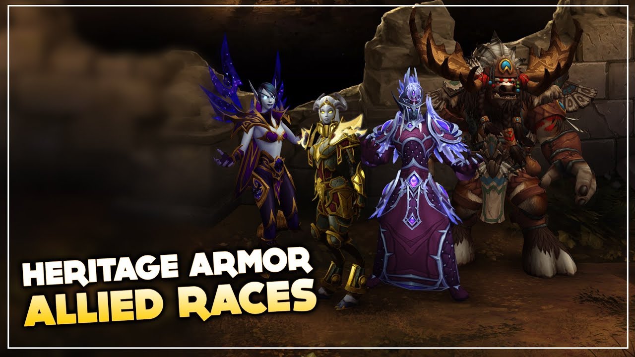 Allied Races Heritage Armor (Armadura Dinástica) | World of Warcraft ...