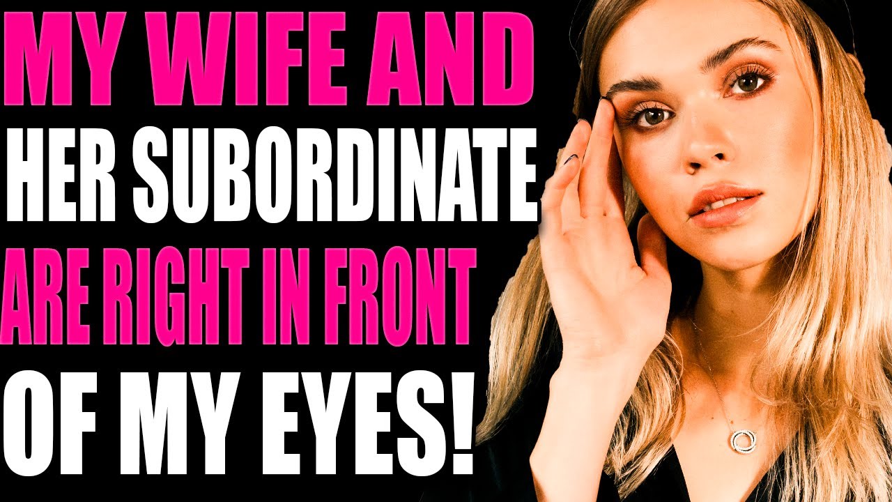 MY WIFE AND HER SUBORDINATE ARE RIGHT IN FRONT OF MY EYES! - YouTube
