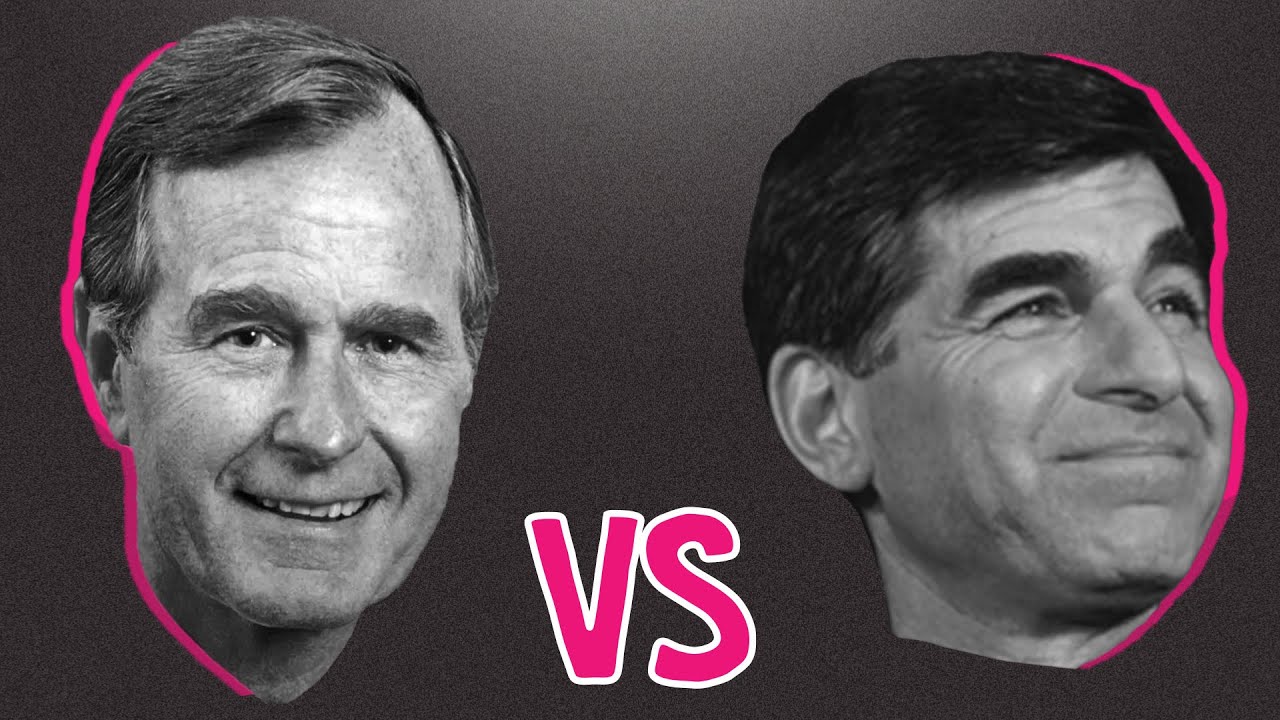 1988: H.W. Bush vs Dukakis | Watching Every Presidential Debate - YouTube