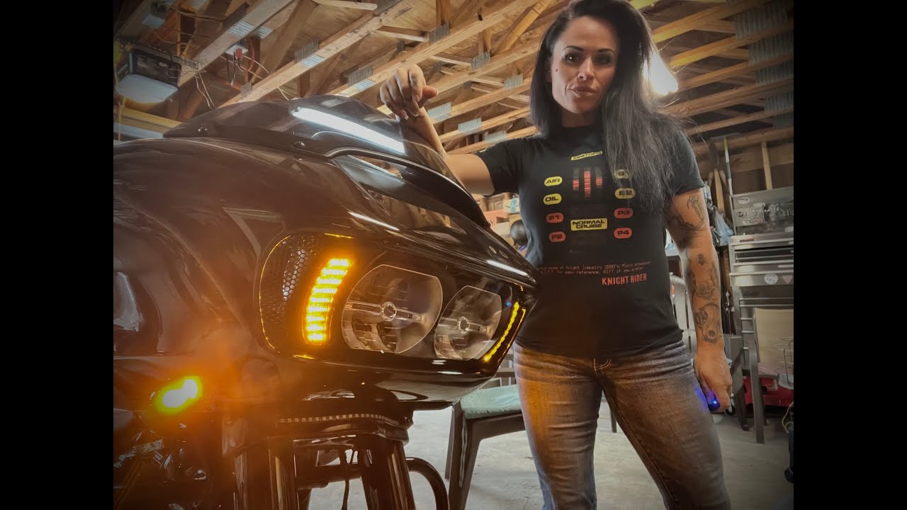 Custom Dynamics Pro Beam Low Profile Blinker & vent screen install on ...