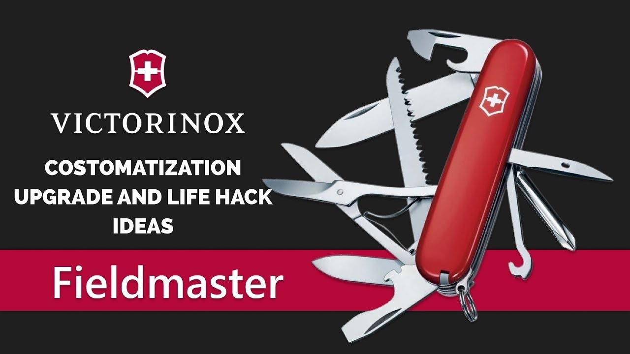 Victorinox Fieldmaster Multi-Tool сustomization upgrade EDC - YouTube