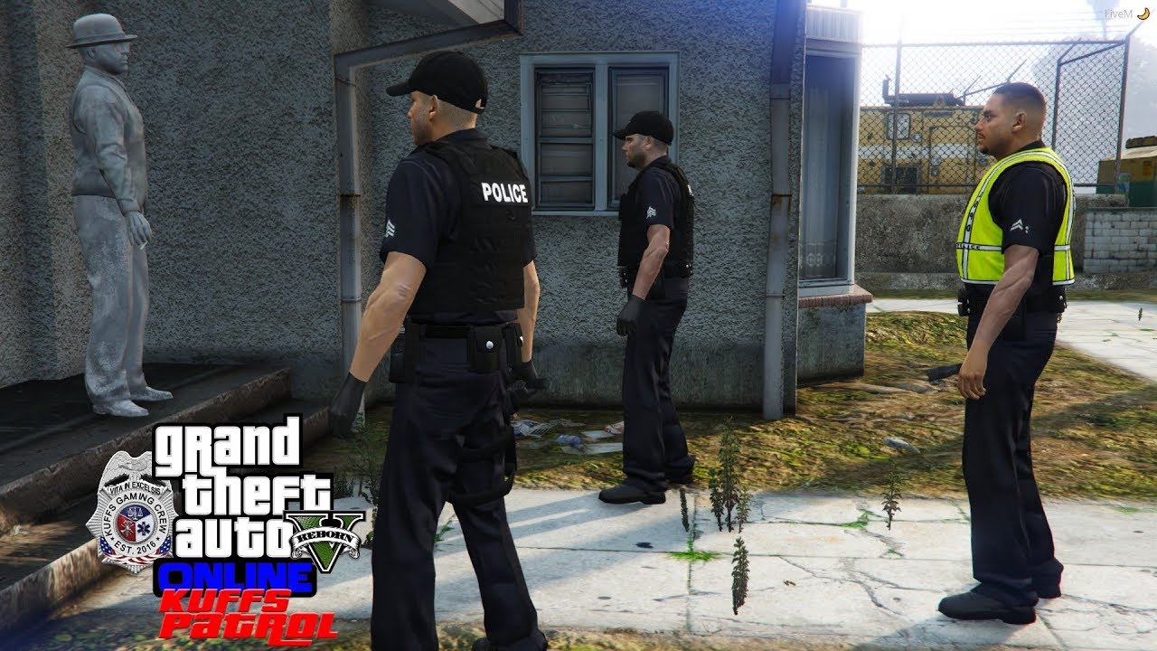 GTA 5 FiveM Police Roleplay - Street Performer Has Lions Tigers Bears ...