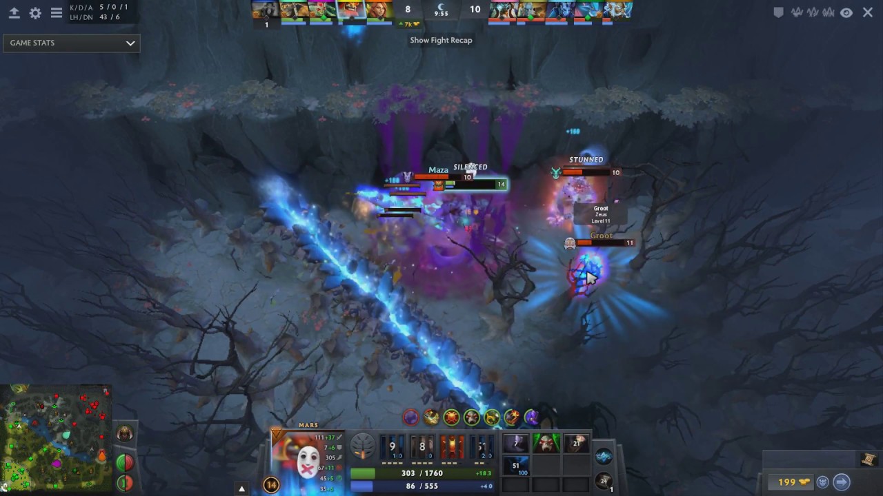 Dota 2 Mars Insane Offlane - YouTube