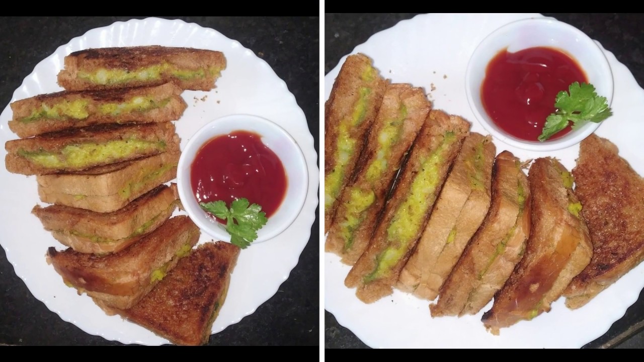 झटपट होणारा आणि टेस्टी लहान मुलांचा नास्ता बटाटा सॅन्डविच (Batata ...