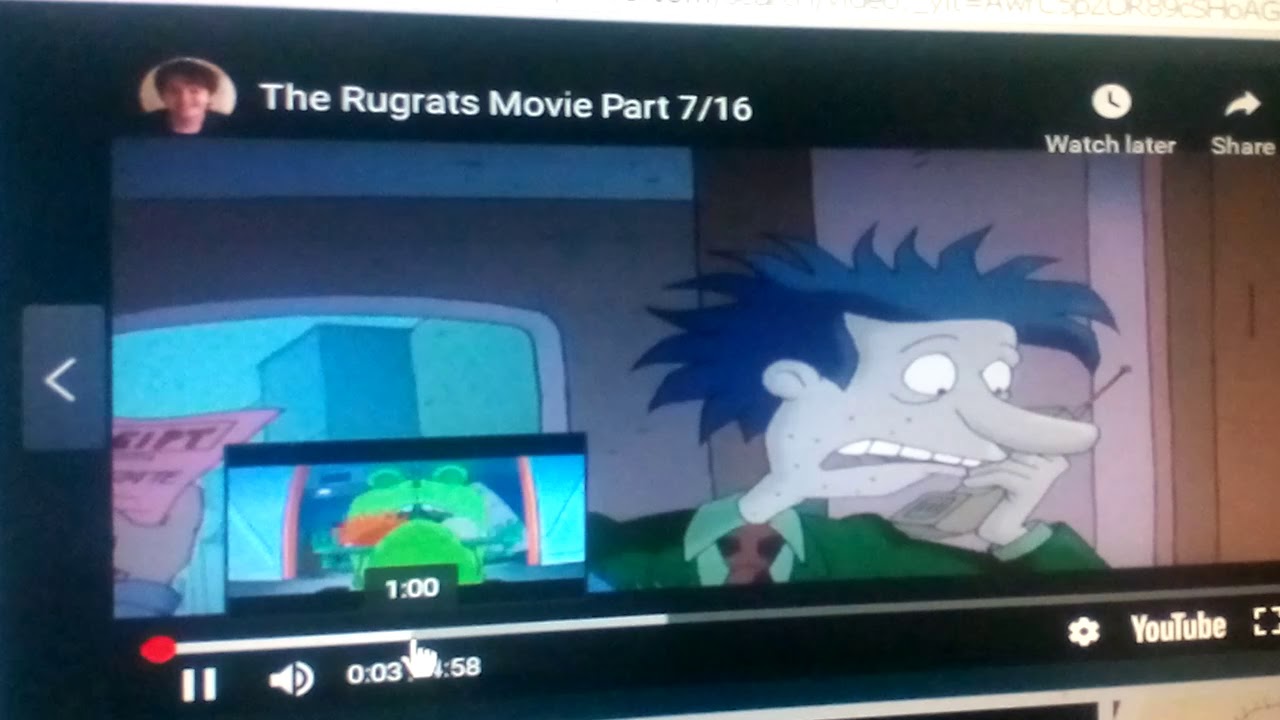 Blue's Clues Blue's Birthday & The Rugrats Movie Part 2 - YouTube