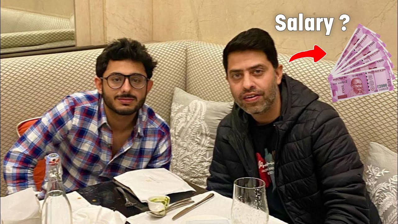 Carryminati How Much Salary Give To Your Manager Deepak Char ? - YouTube