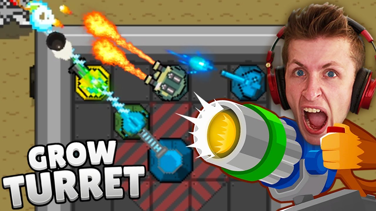 The INSANE Space Turret, Idle Tower Defense! (Grow Turret) - YouTube