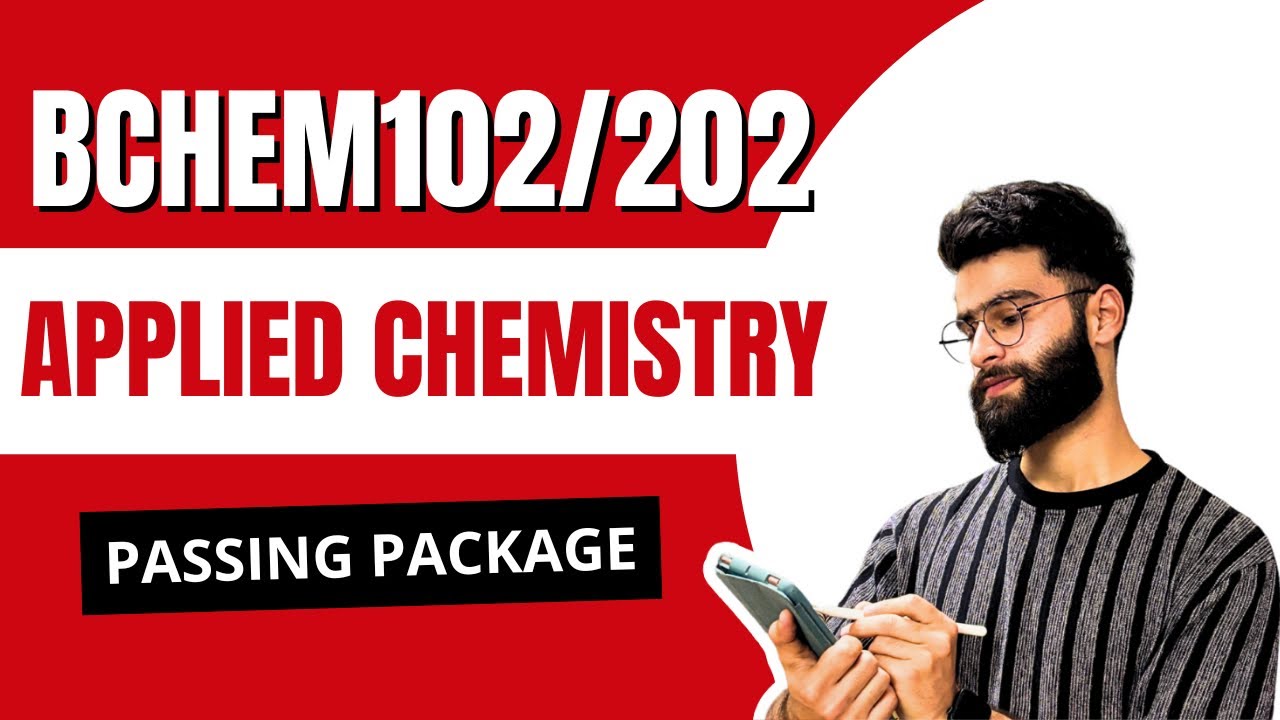 Applied Chemistry Vtu Mech Stream Passing Package - YouTube