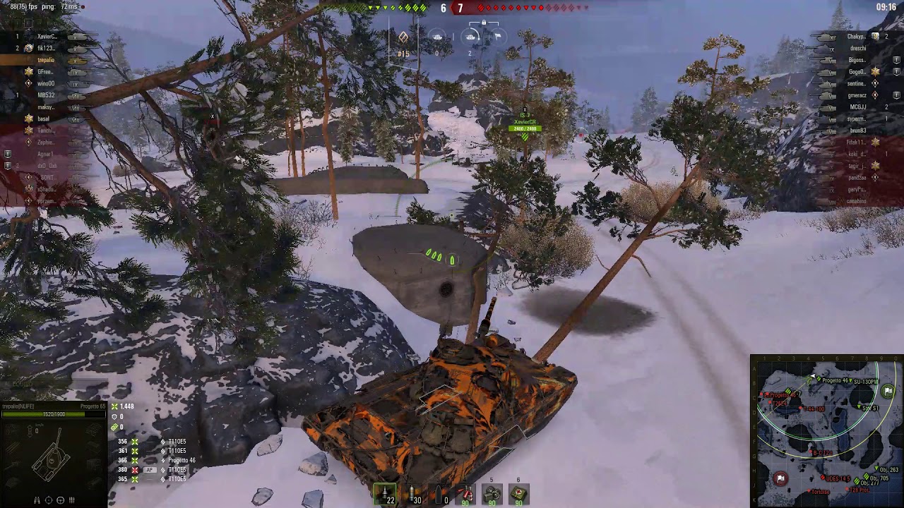 WoT Línea Mannerheim Progetto M40 mod 65 - YouTube