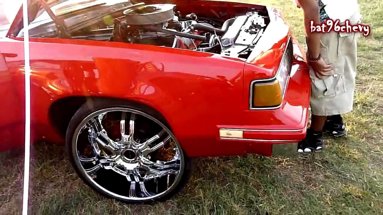 ALL RED T-Top Cutlass 442 on 24's Pt.2 - HD - YouTube