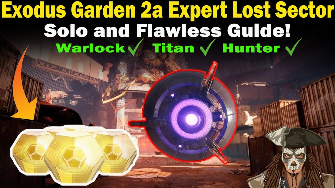 Destiny 2 | Exodus Garden 2A Expert Lost Sector Guide | Solo and ...