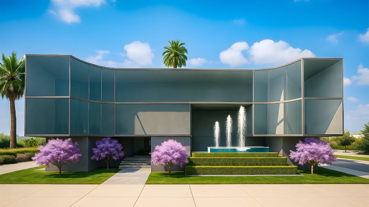 PUBG Mobile Level 29 Luxury Modern Home Build - YouTube