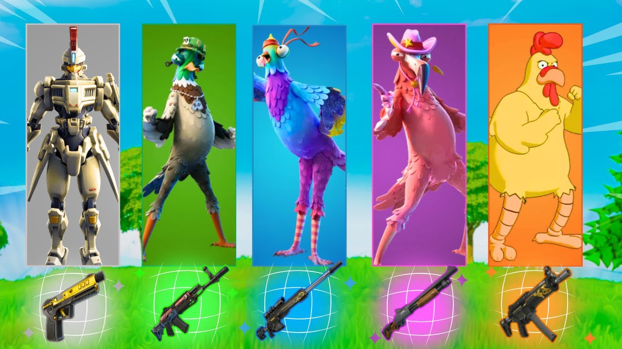 The *RANDOM* CHICKEN BOSS Challenge!!! (Fortnite) - YouTube