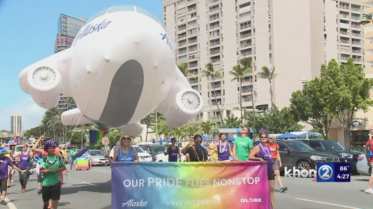 Pride flag raised as Hawaii enters Pride Month - YouTube