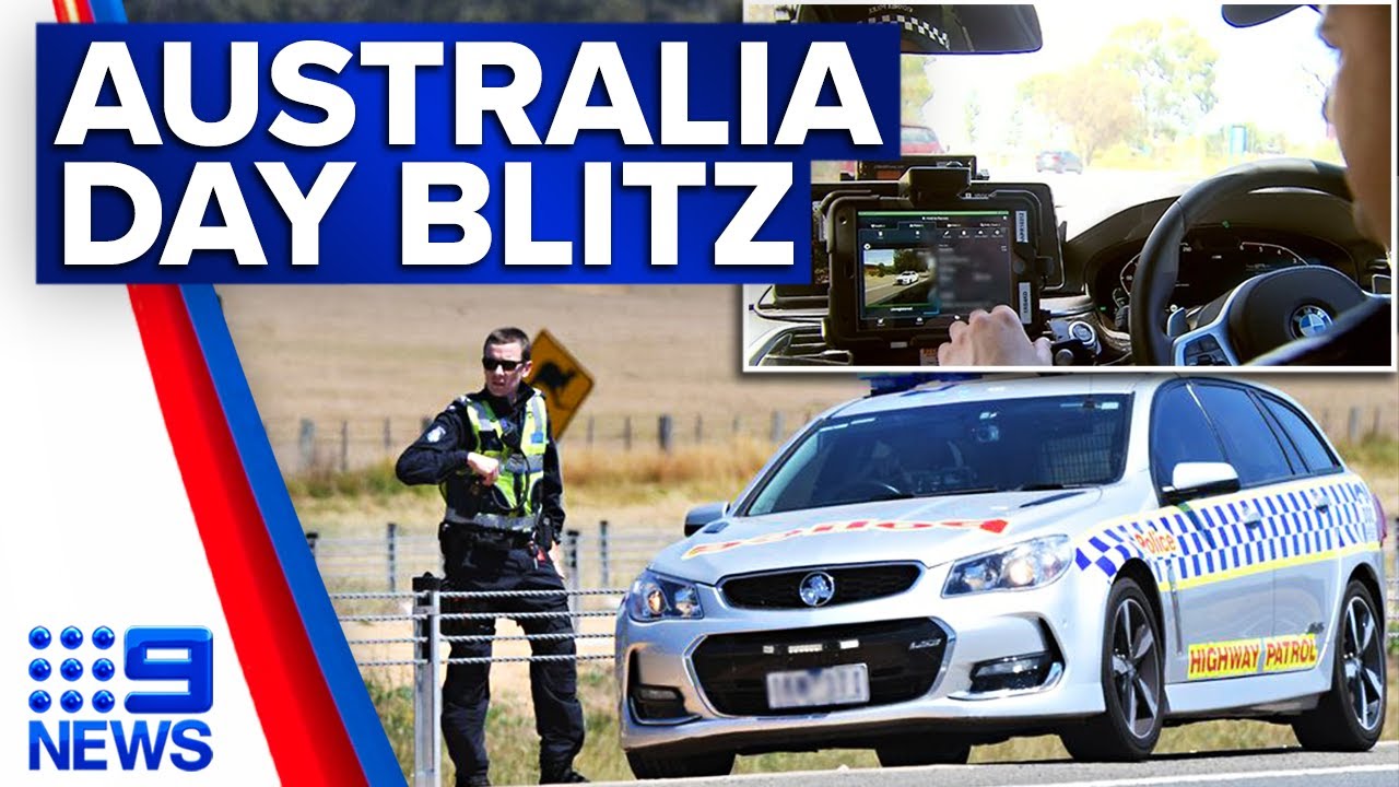 Victorian police cars fitted with new automatic technology | 9 News ...