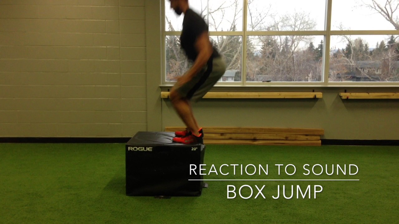 Reactive Box Jump to Sound - YouTube