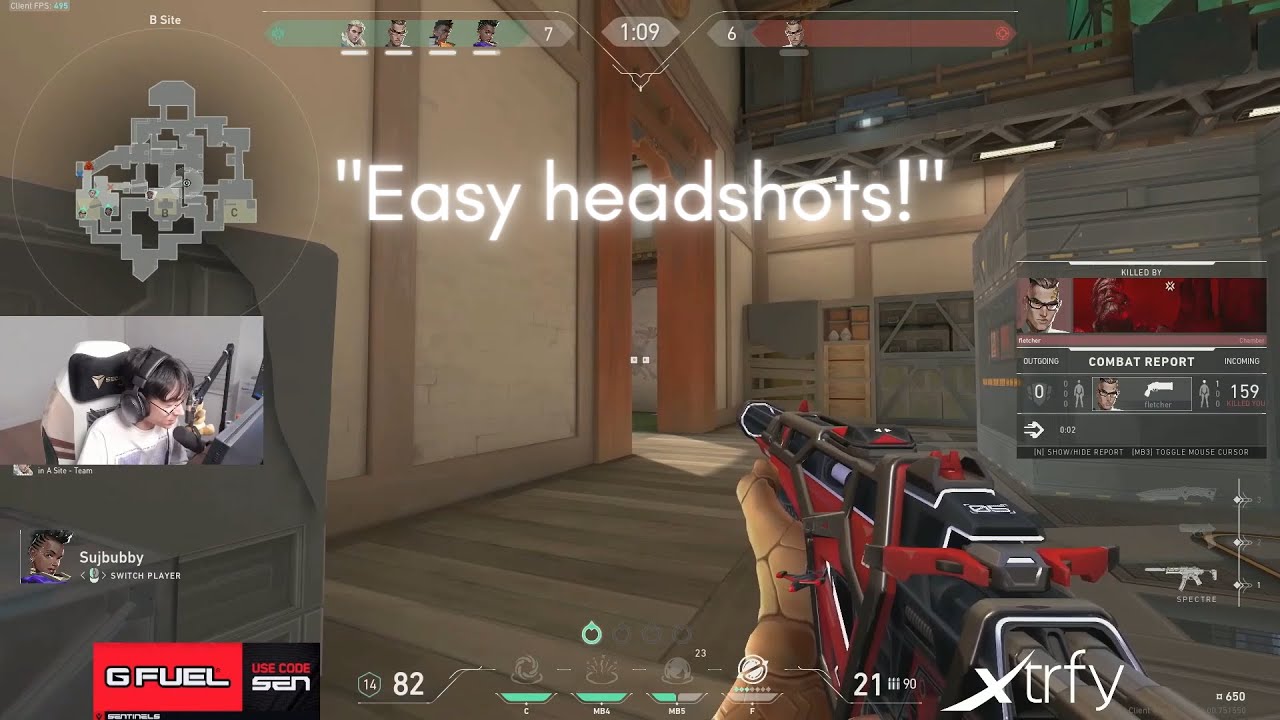 SEN TenZ sees the BEST crosshair of the decade - YouTube
