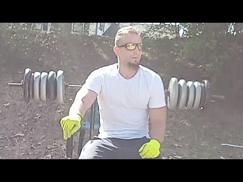 a few sets bench press and bending chest flexor bar strengthening mind ...