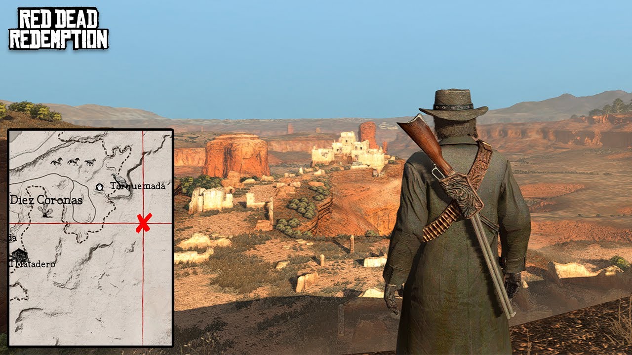 Exploring off the Map South of Torquemada | Red Dead Redemption - YouTube