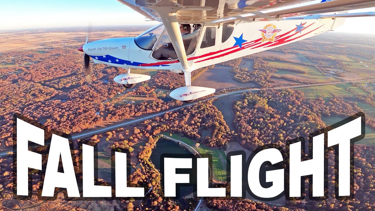 Flying the Zenith CH 750 Cruzer light sport aircraft: Autumn colors ...